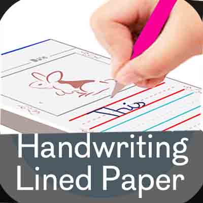 Awesome 20 Lined Paper Printables / Handwriting Lined Papers