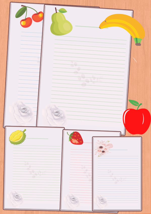 Awesome 5 Lined Paper Printable Handwriting Worksheets For Kids