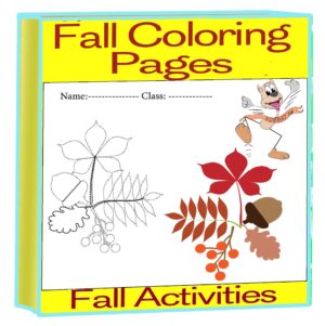 Awesome 10 X Fall Coloring Pages, Autumn Coloring Pages